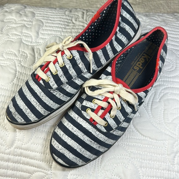 Keds | Shoes | Keds Champion Patriotic Stripe Tennis Shoes Women 85 ...